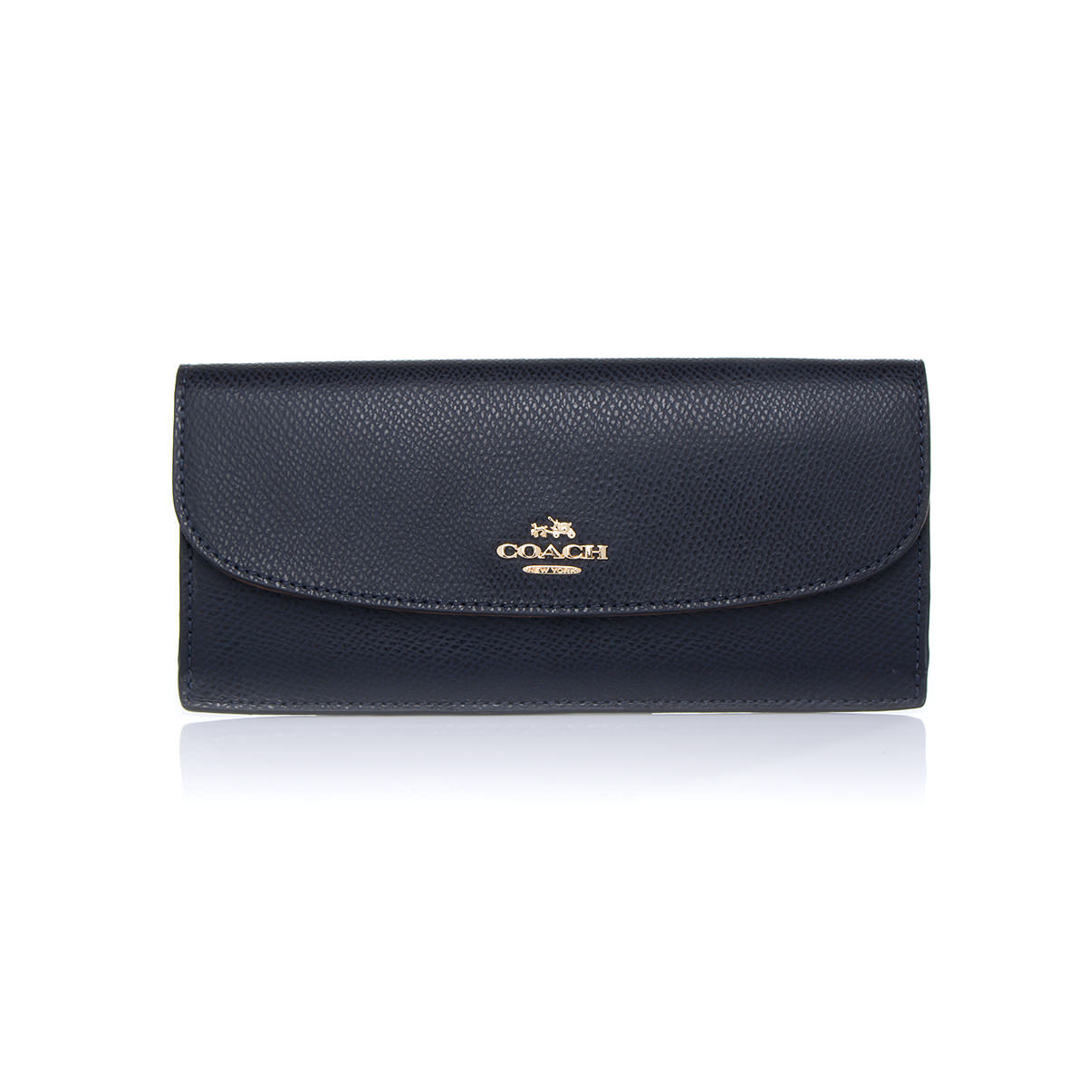 Coach Crossgrain Leather Soft Wallet ClutchCoach Crossgrain Leather ...