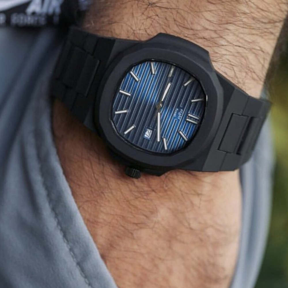 Eight Kuwait Blue Marine WatchEight Kuwait Blue Marine Watch - OFour