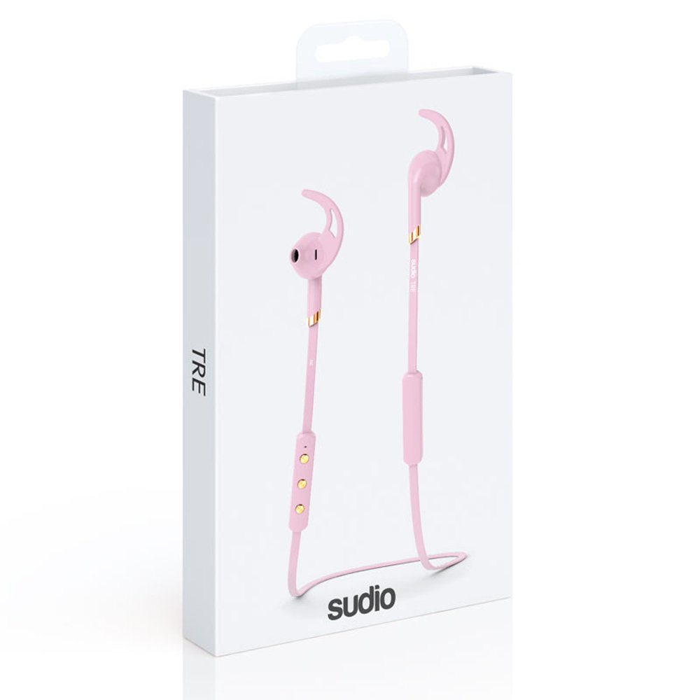 Sudio TRE Pink Bluetooth EarphoneSudio TRE Pink Bluetooth Earphone - OFour