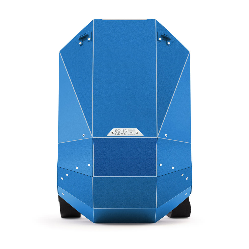 Hard-Shell Polymer Backpack Matte BlueHard-Shell Polymer Backpack Matte ...