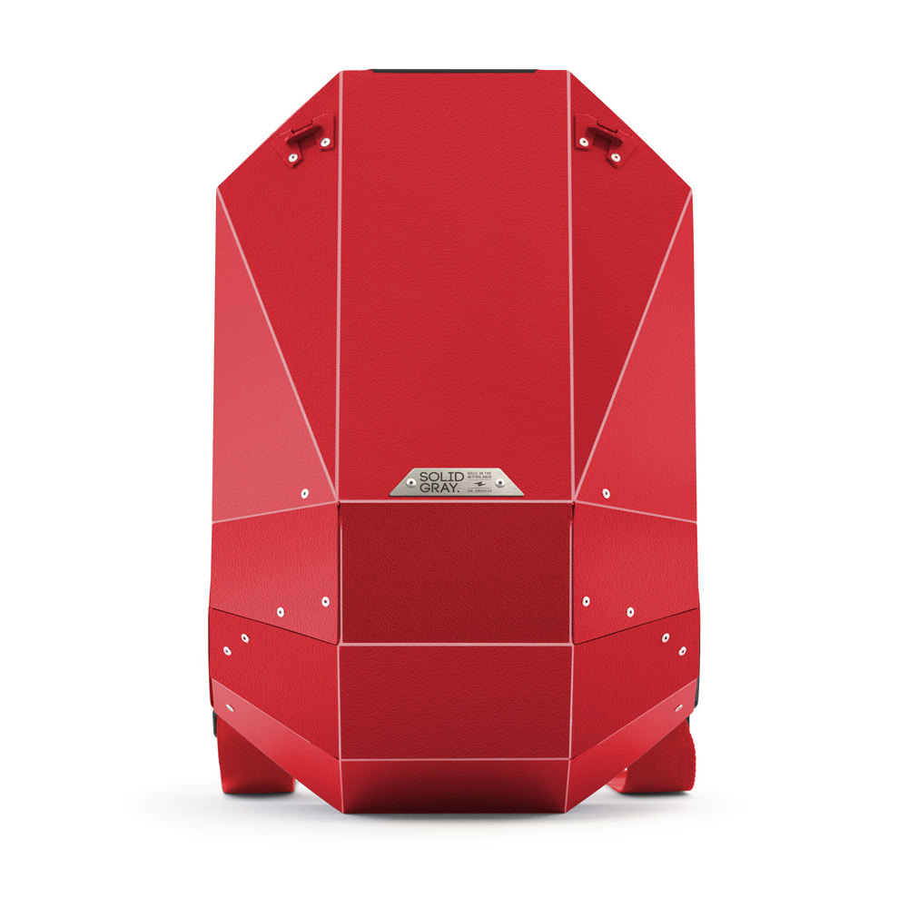 Hard-Shell Polymer Backpack Matte RedHard-Shell Polymer Backpack Matte ...