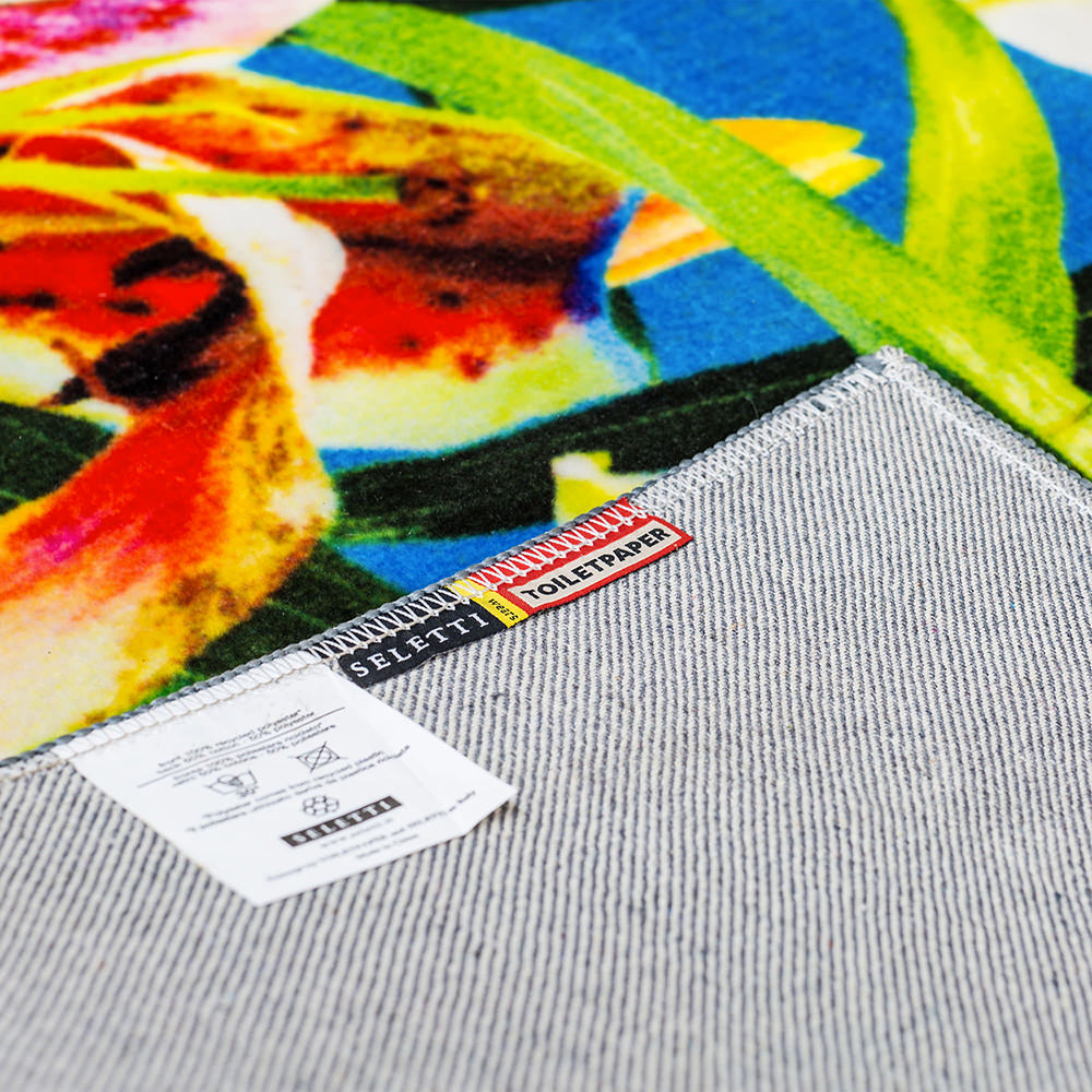 Seletti “Flower” rectangular rugSeletti "Flower" rectangular rug - OFour