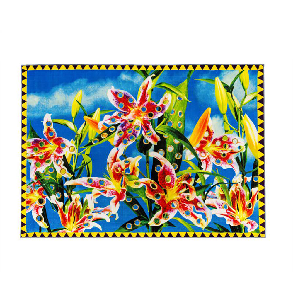 Seletti “Flower” rectangular rugSeletti "Flower" rectangular rug - OFour