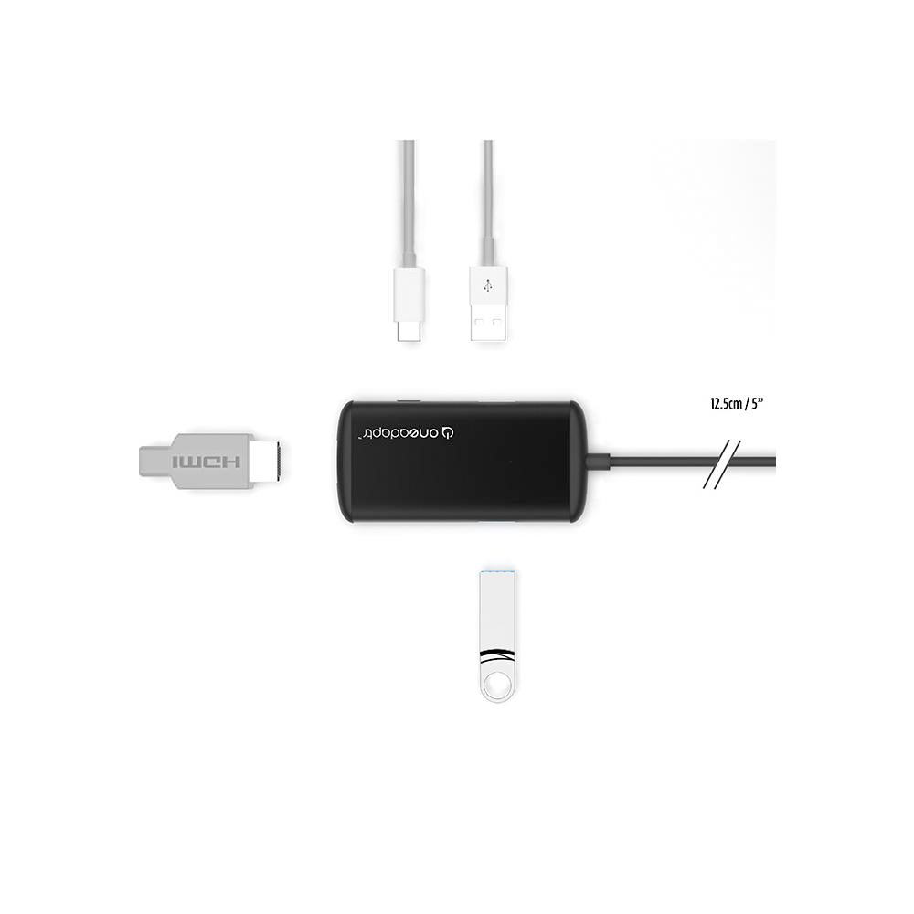 EVRI FLEX USB-C Hub with 4K HDMI – Space GreyEVRI FLEX USB-C Hub with ...