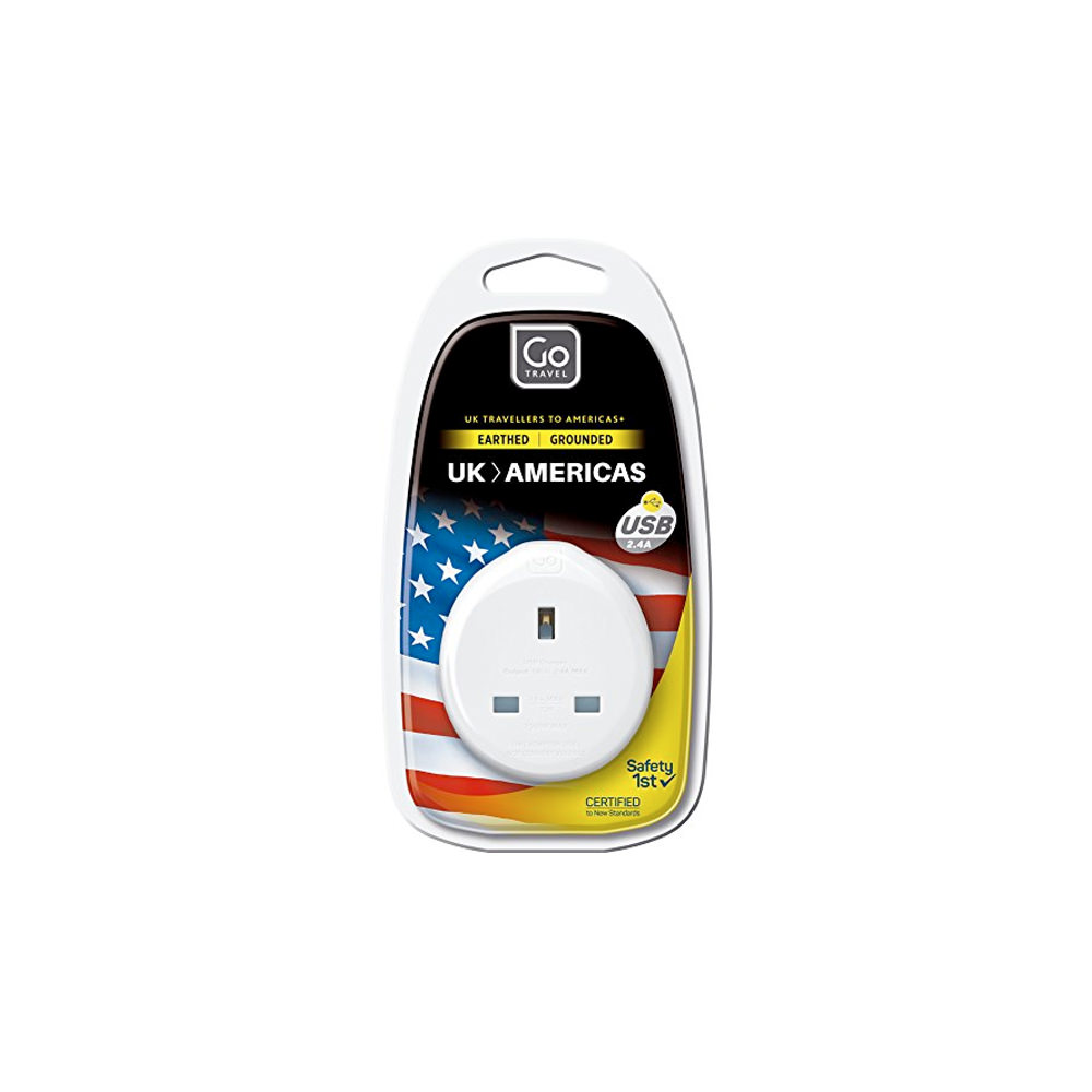 Electronic Adaptor UK To USA – Go Travel 626Electronic Adaptor UK To ...