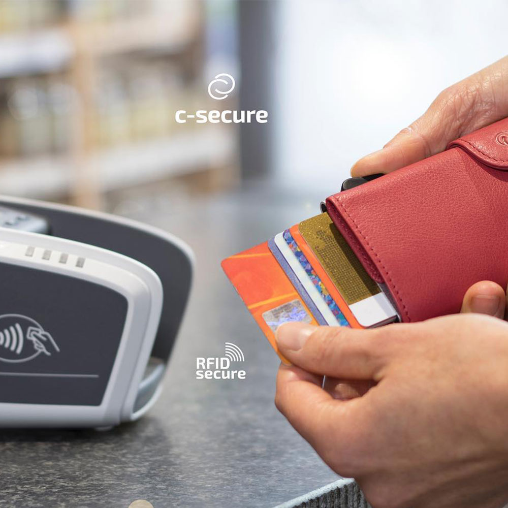 C-secure Card Holder/Wallet Classic LeatherC-secure Card Holder/Wallet ...