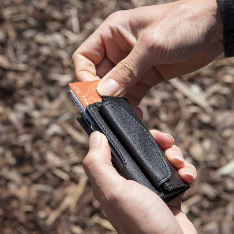 C-secure Card Holder/Wallet Coin Classic LeatherC-secure Card Holder ...