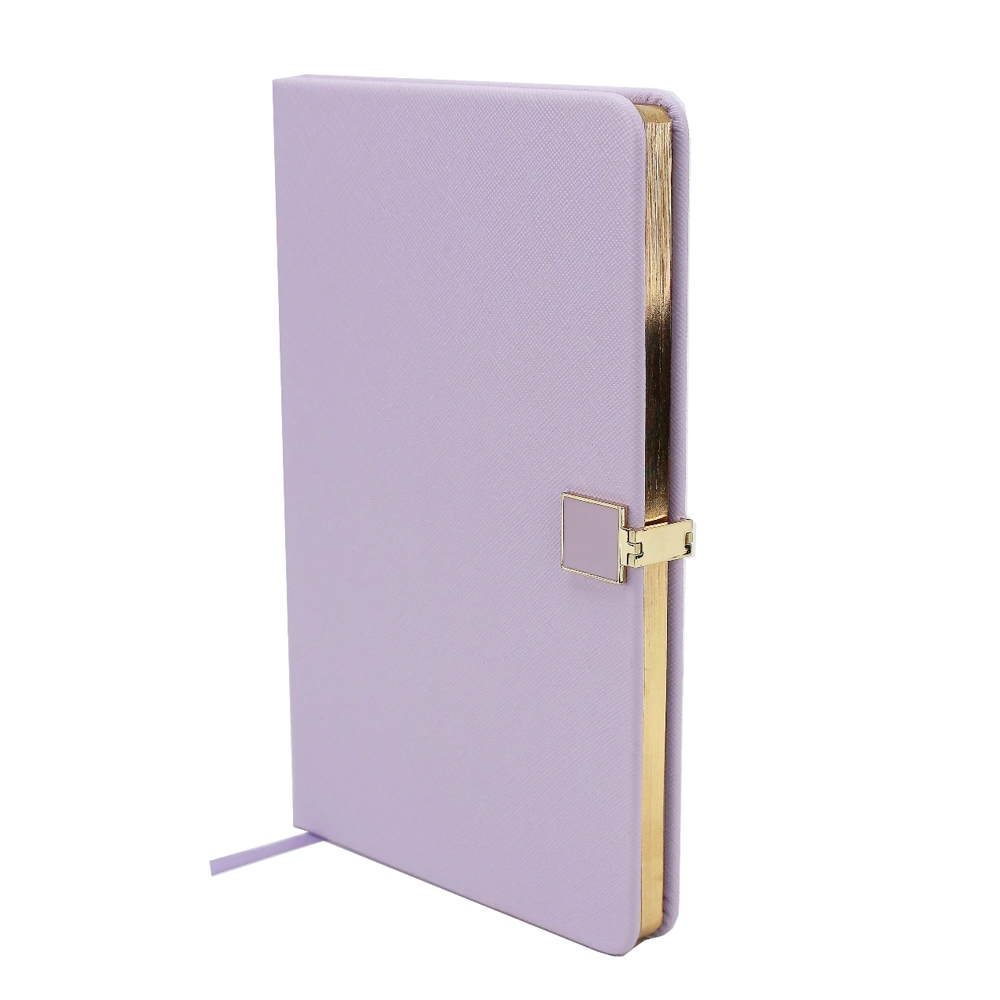 Lilac & Gold A5 Notebook by Addison RossLilac & Gold A5 Notebook by ...