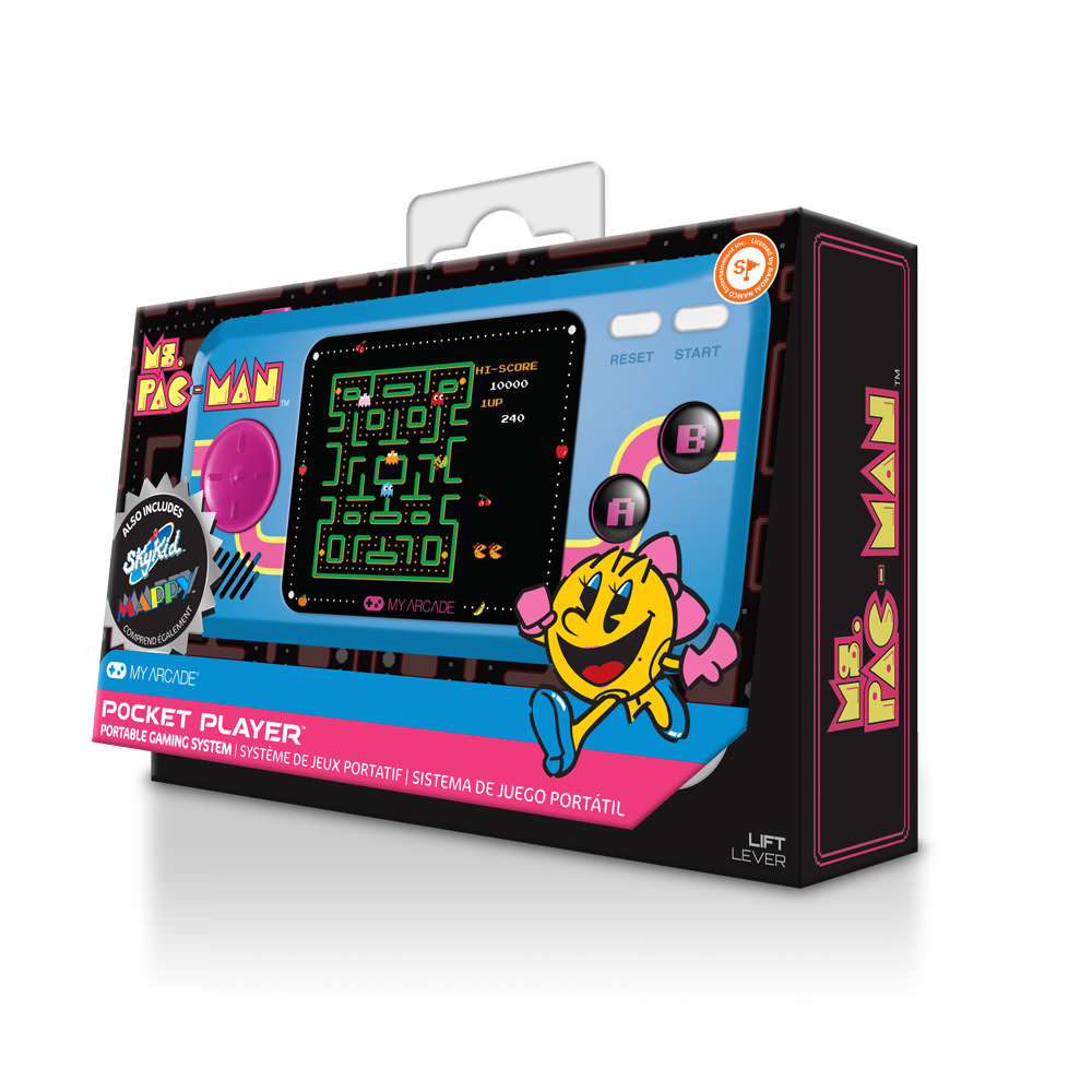 My Arcade® Ms. PAC-MAN™ Pocket Player™My Arcade® Ms. PAC-MAN™ Pocket ...