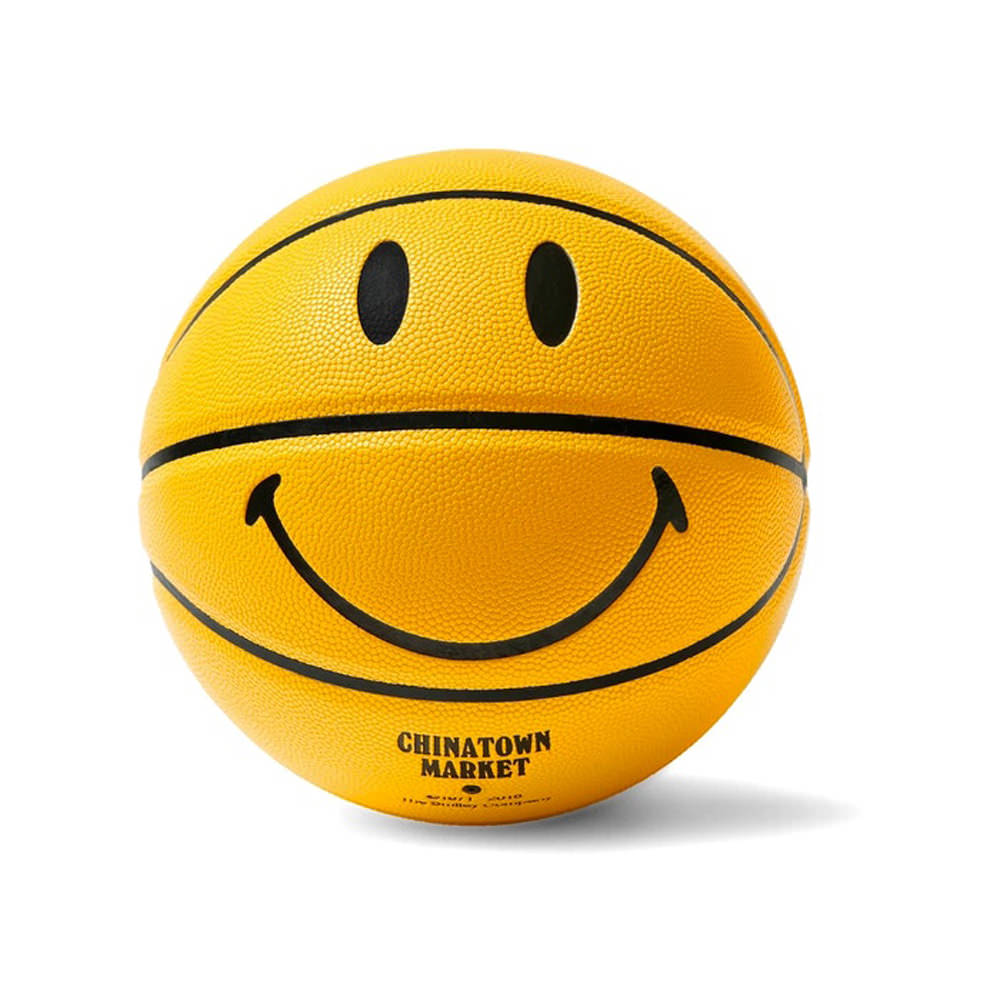 Chinatown Market Smiley Basketball YellowChinatown Market Smiley ...