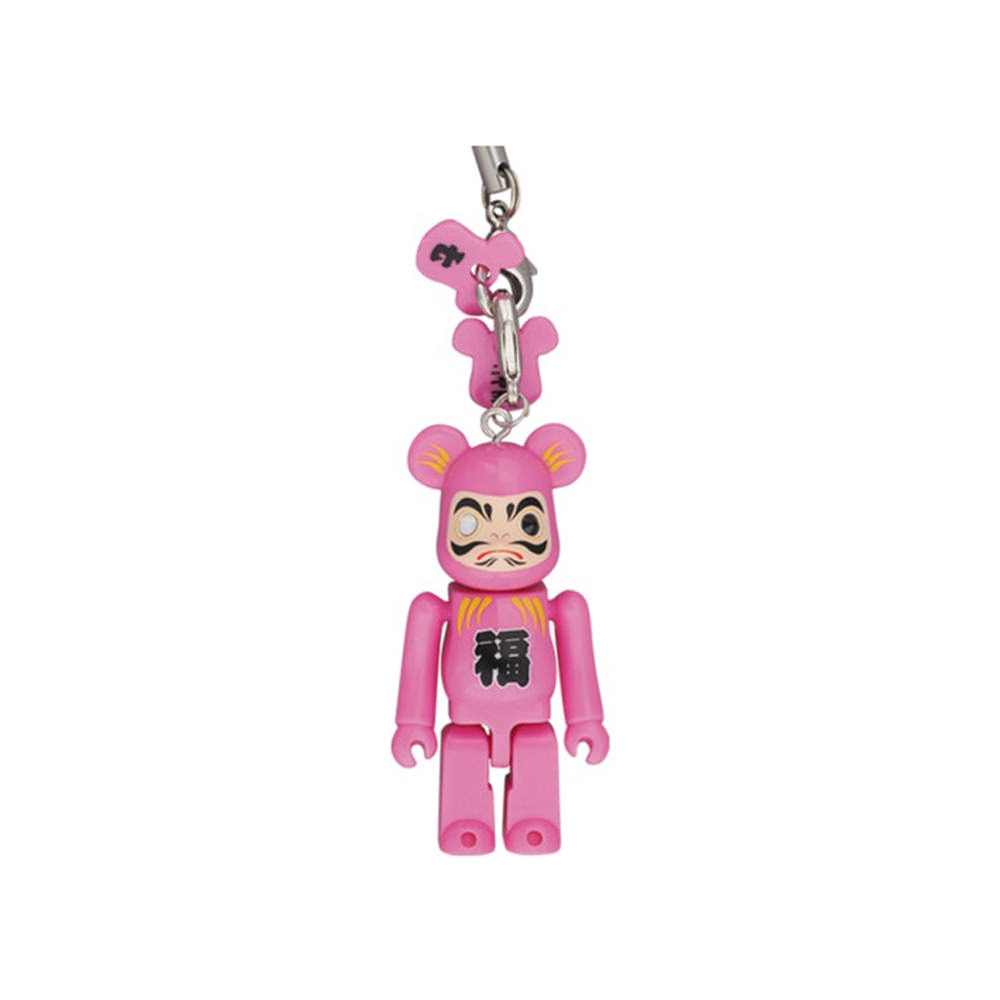 Bearbrick Medicom Daruma Keychain PinkBearbrick Medicom Daruma Keychain ...