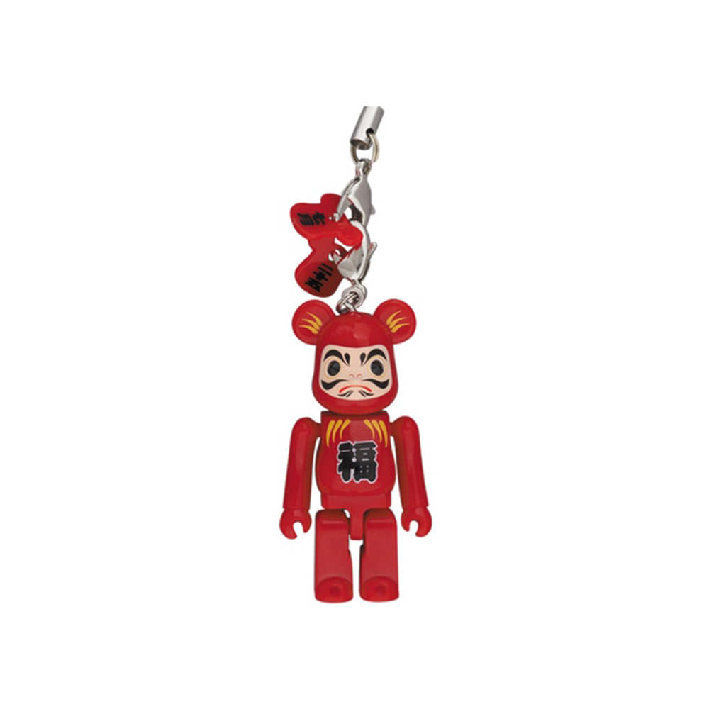 Bearbrick Medicom Daruma Keychain RedBearbrick Medicom Daruma Keychain ...