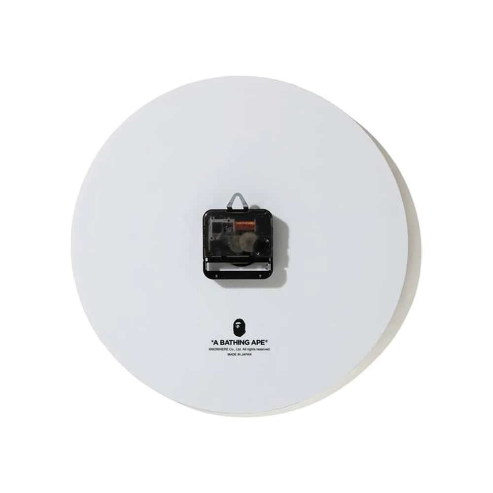 Bape Busy Works Wall Clock (Ss21) BlackBape Busy Works Wall Clock (Ss21 ...