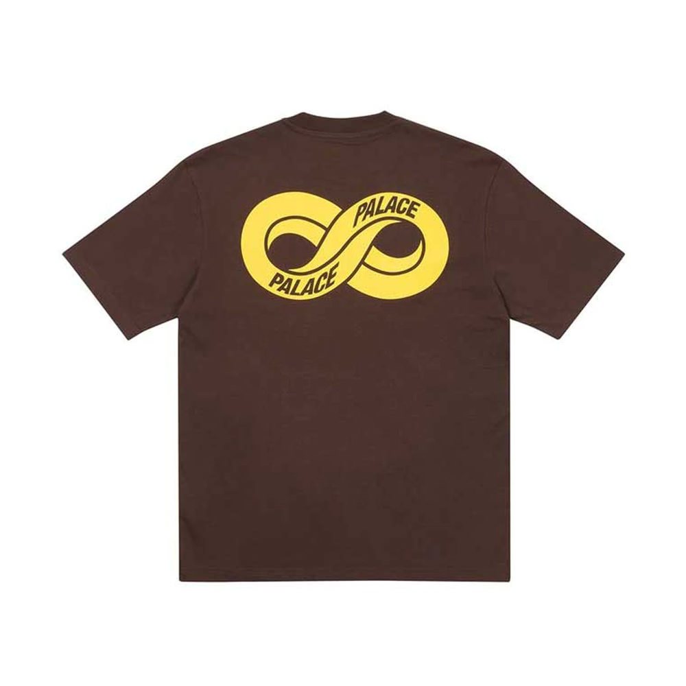 Palace Infinity T-Shirt BrownPalace Infinity T-Shirt Brown - OFour