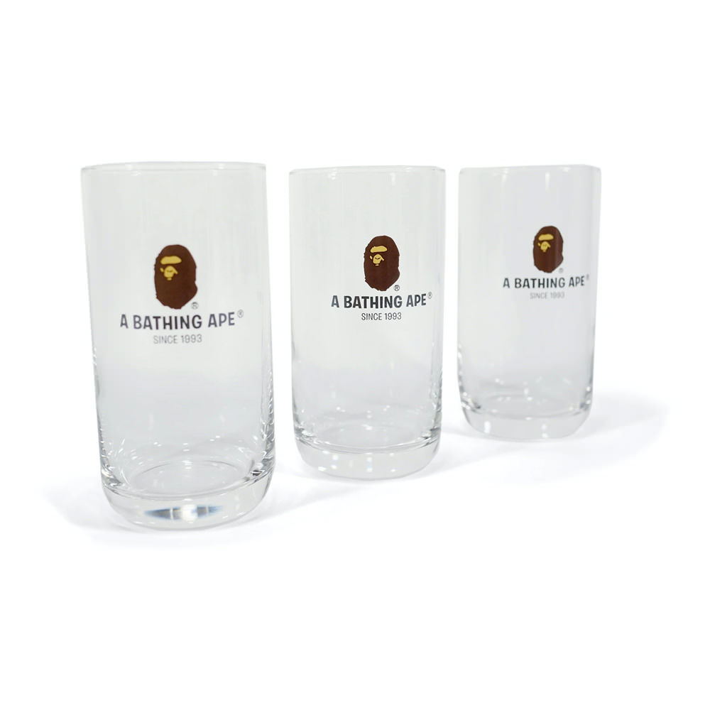 Bape Apehead Cup Set ClearBape Apehead Cup Set Clear - OFour