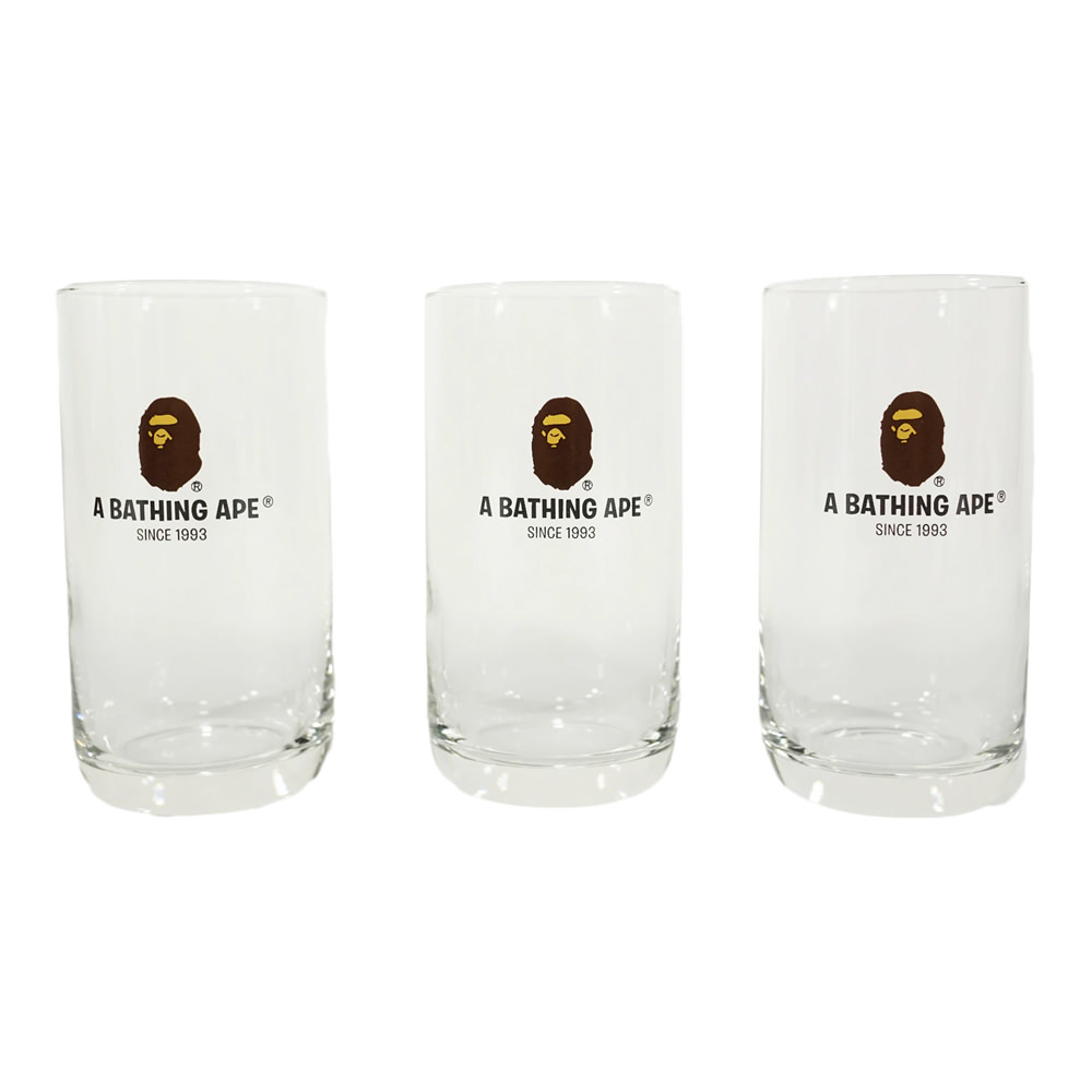 Bape Apehead Cup Set ClearBape Apehead Cup Set Clear - OFour