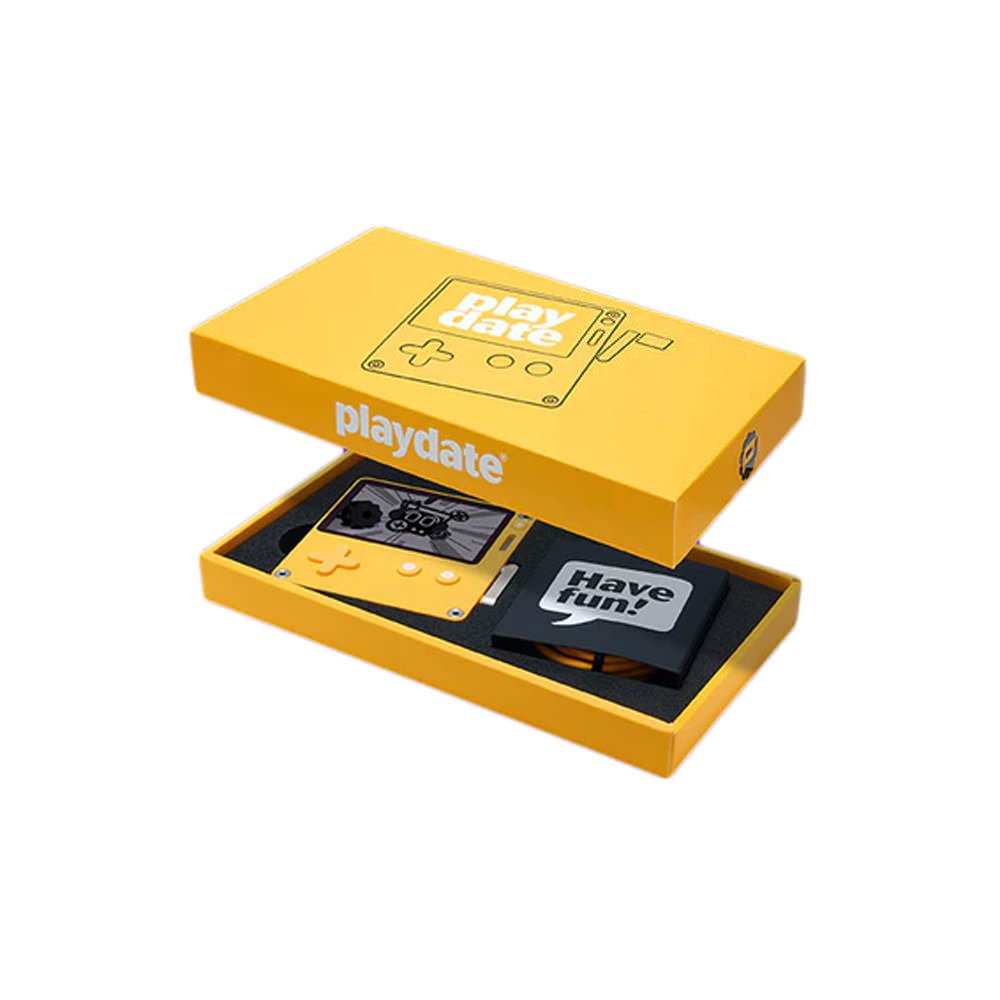 Panic Playdate Handheld ConsolePanic Playdate Handheld Console - OFour