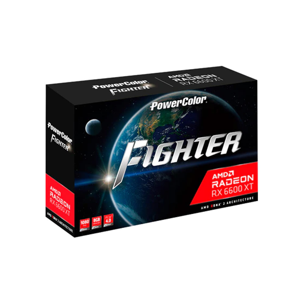 AMD PowerColor Fighter Radoen RX 6600 XT 8G Graphics Card (AXRX 6600XT ...