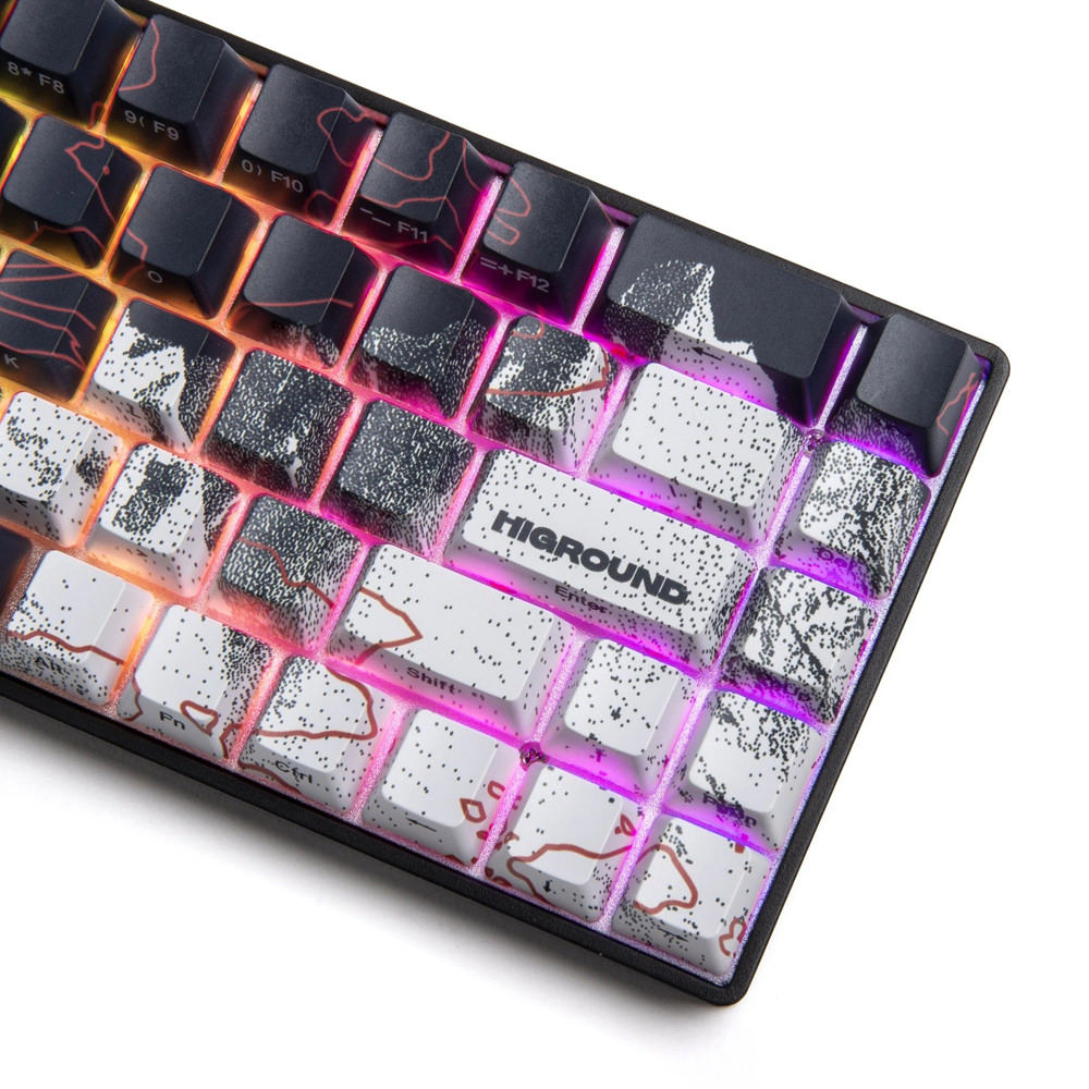 100 Thieves x Higround Geostone Keyboard Black/Red/White100 Thieves x ...