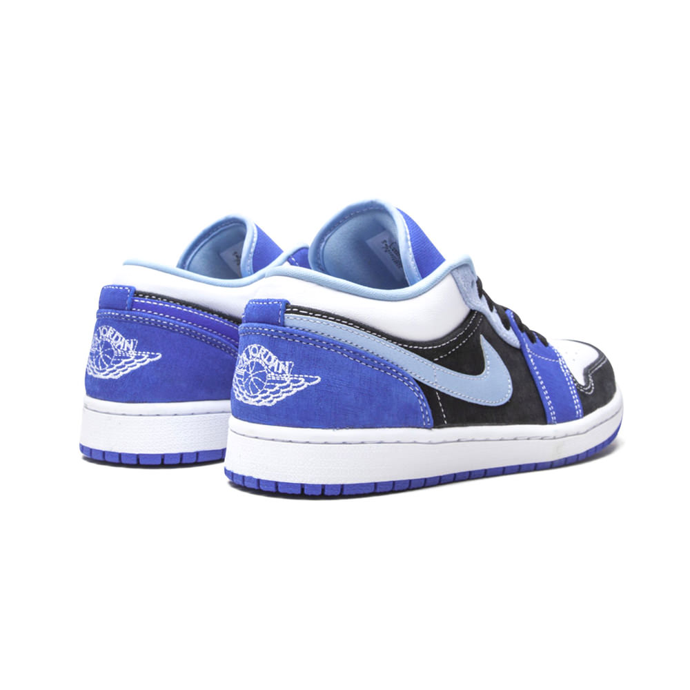 Jordan 1 Low Racer Blue WhiteJordan 1 Low Racer Blue White - OFour