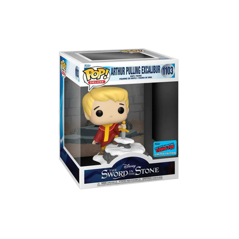 Funko Pop! Deluxe Disney The Sword In The Stone Arthur Pulling ...
