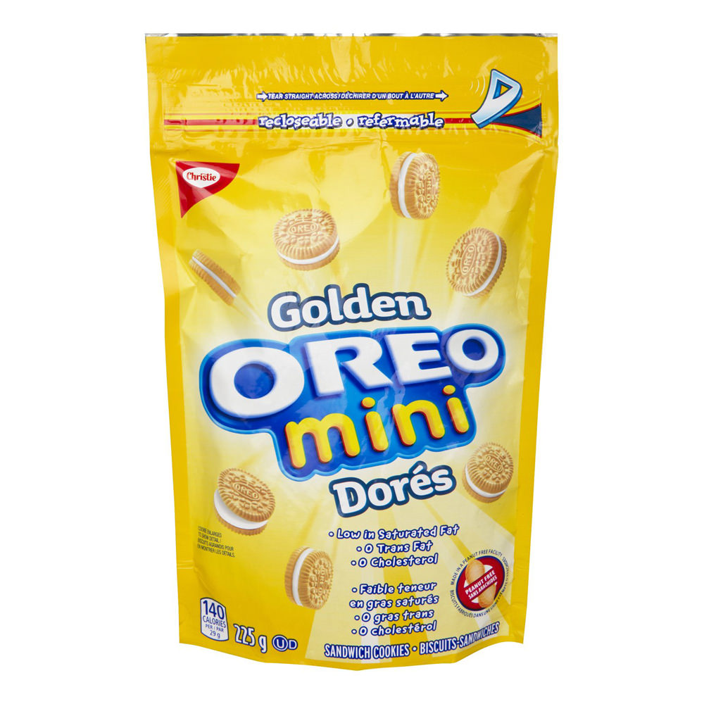Mini Oreo Golden, 225 GramMini Oreo Golden, 225 Gram - OFour