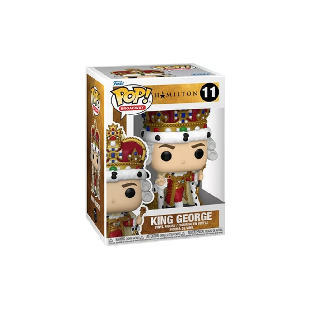 Funko Pop! Broadway Hamilton King George Figure #11Funko Pop! Broadway ...