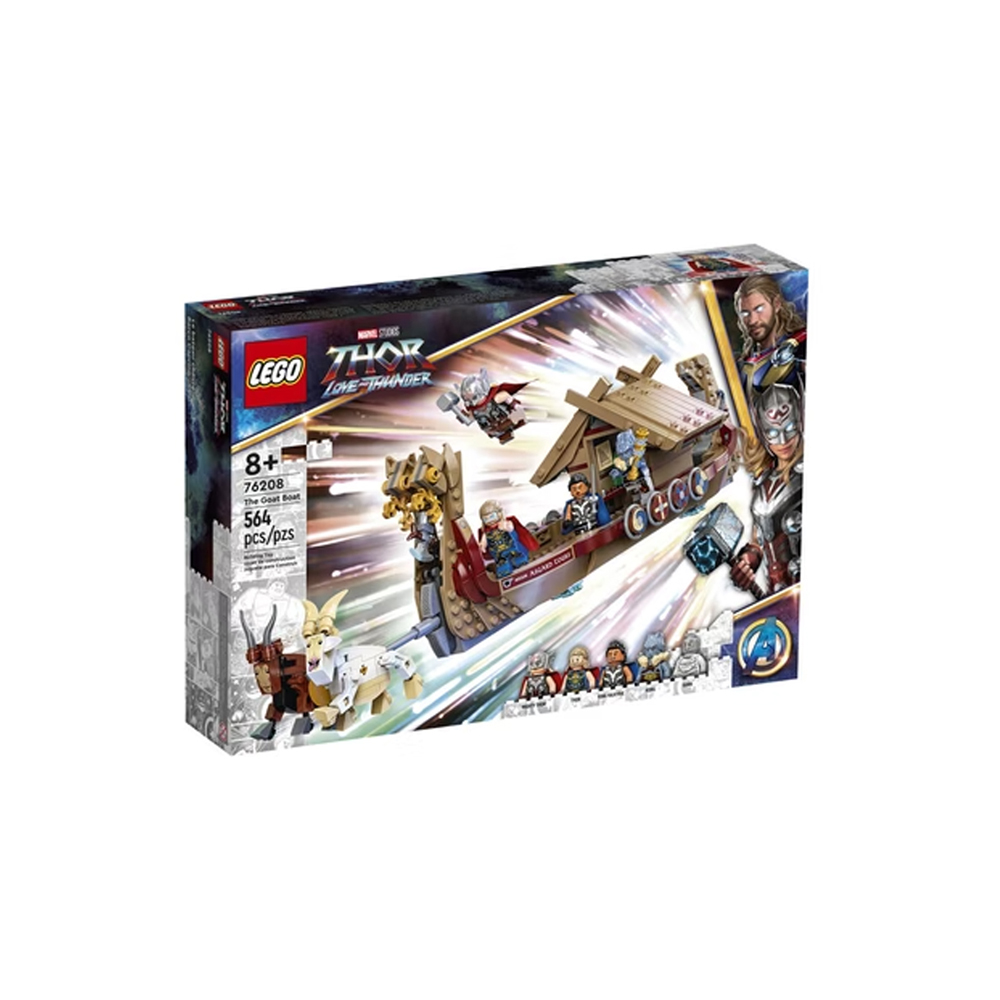 LEGO Marvel Studios Thor Love and Thunder The Goat Boat Set 76208LEGO ...