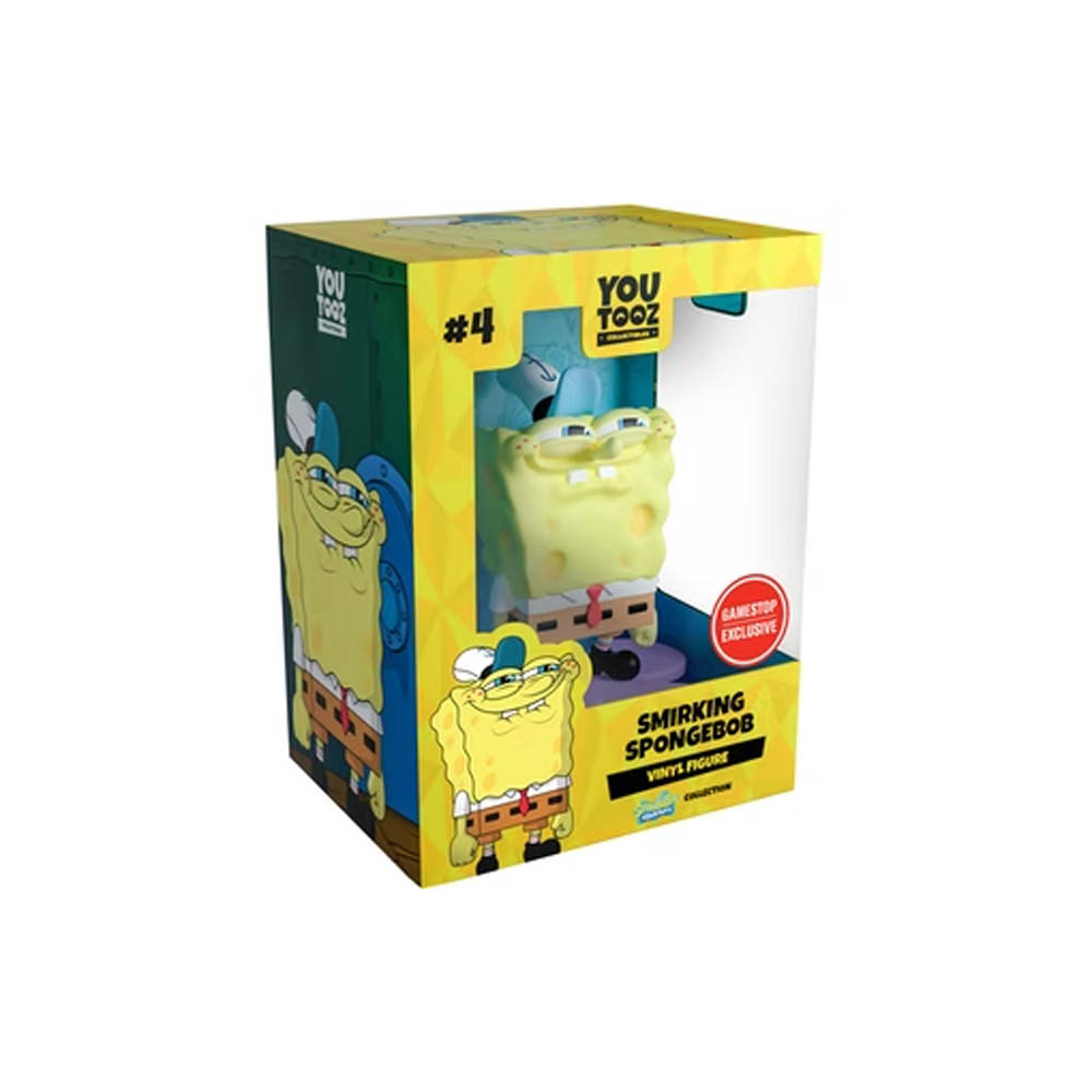 Youtooz Smirking Spongebob Vinyl FigureYoutooz Smirking Spongebob Vinyl ...