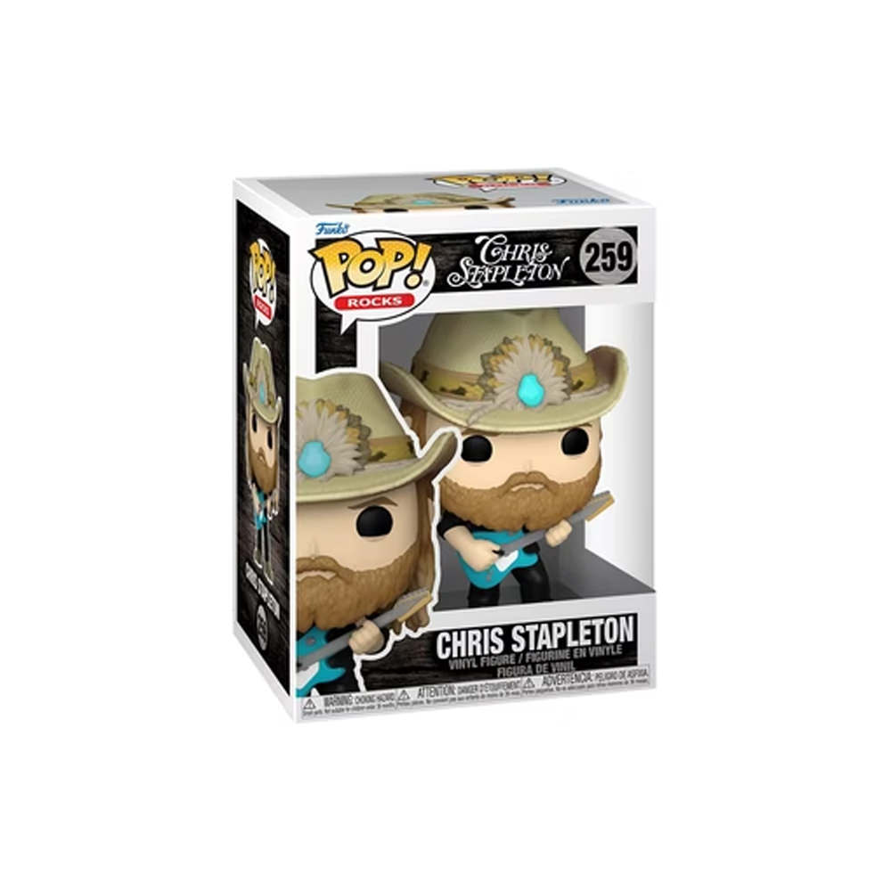 Funko Pop! Rocks Chris Stapleton Figure #259Funko Pop! Rocks Chris ...