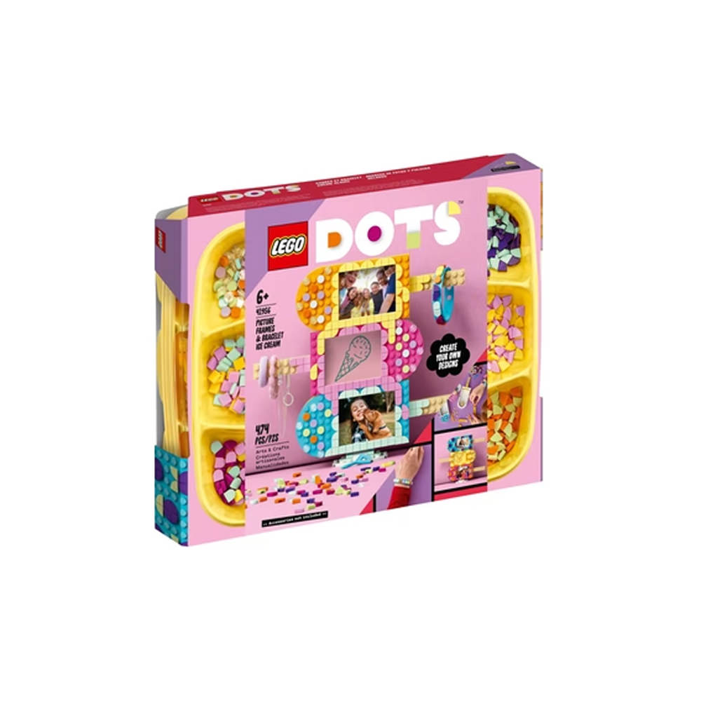 LEGO Dots Ice Cream Picture Frames & Bracelet Set 41956LEGO Dots Ice ...