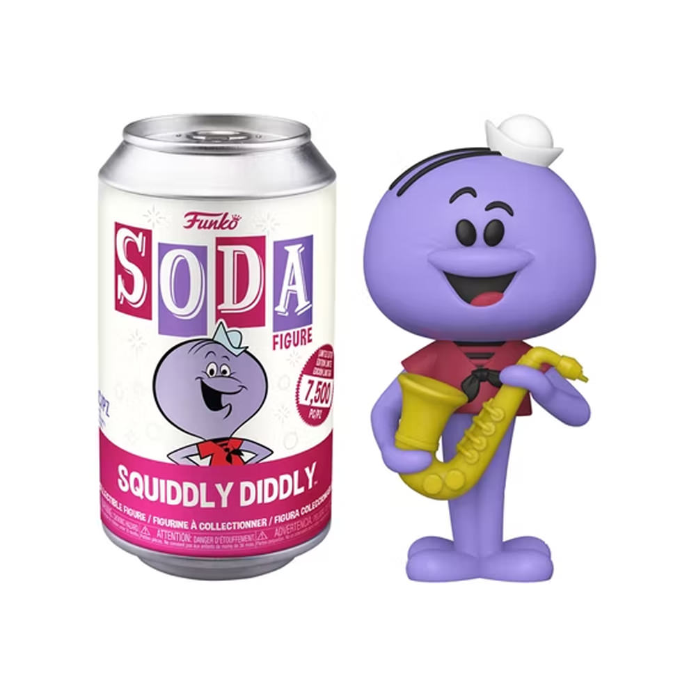 Funko Soda Squiddly Diddly Open Can Chase FigureFunko Soda Squiddly ...