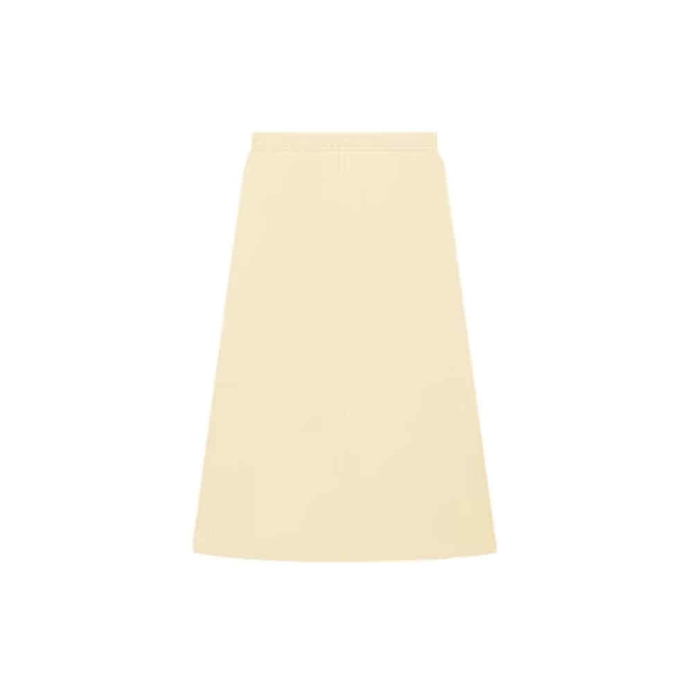 Fear of God Essentials Women’s Jersey Long Skirt Egg ShellFear of God ...