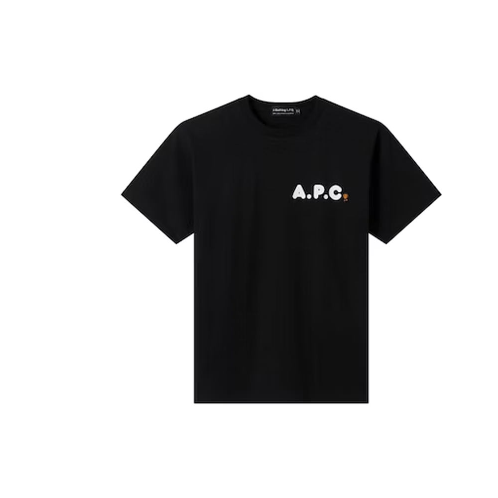 BAPE x A.P.C. Kids Milo on APC Wide T-Shirt BlackBAPE x A.P.C. Kids ...