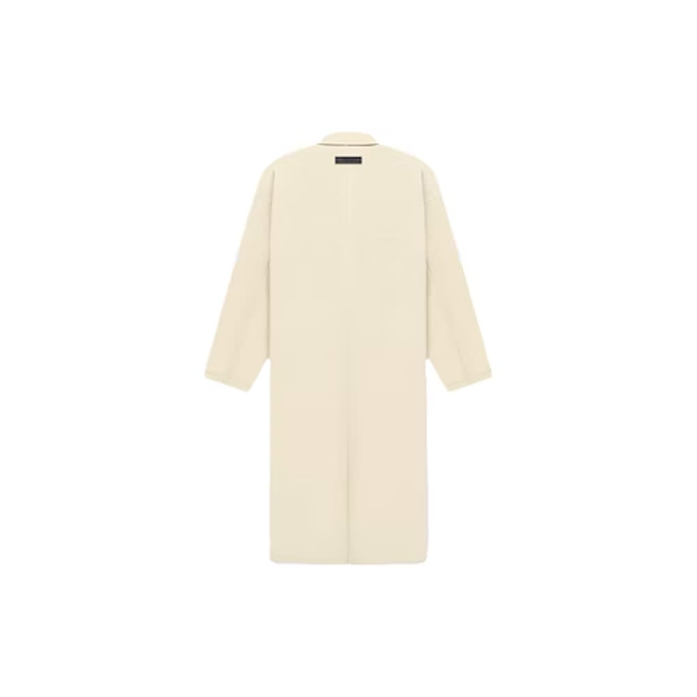 Fear of God Essentials Long Coat Egg ShellFear of God Essentials Long ...