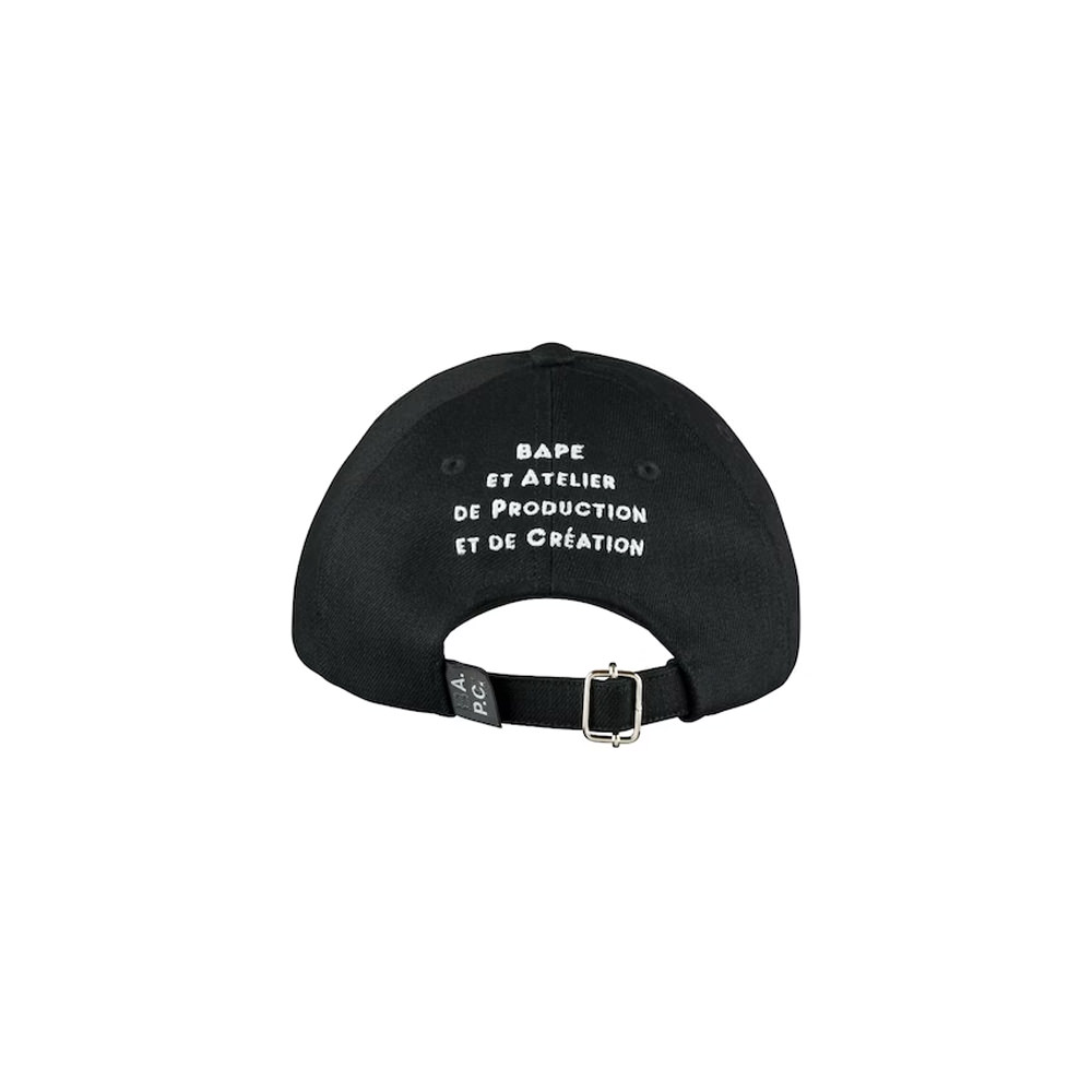 BAPE x A.P.C. Milo on APC Denim Cap BlackBAPE x A.P.C. Milo on APC ...