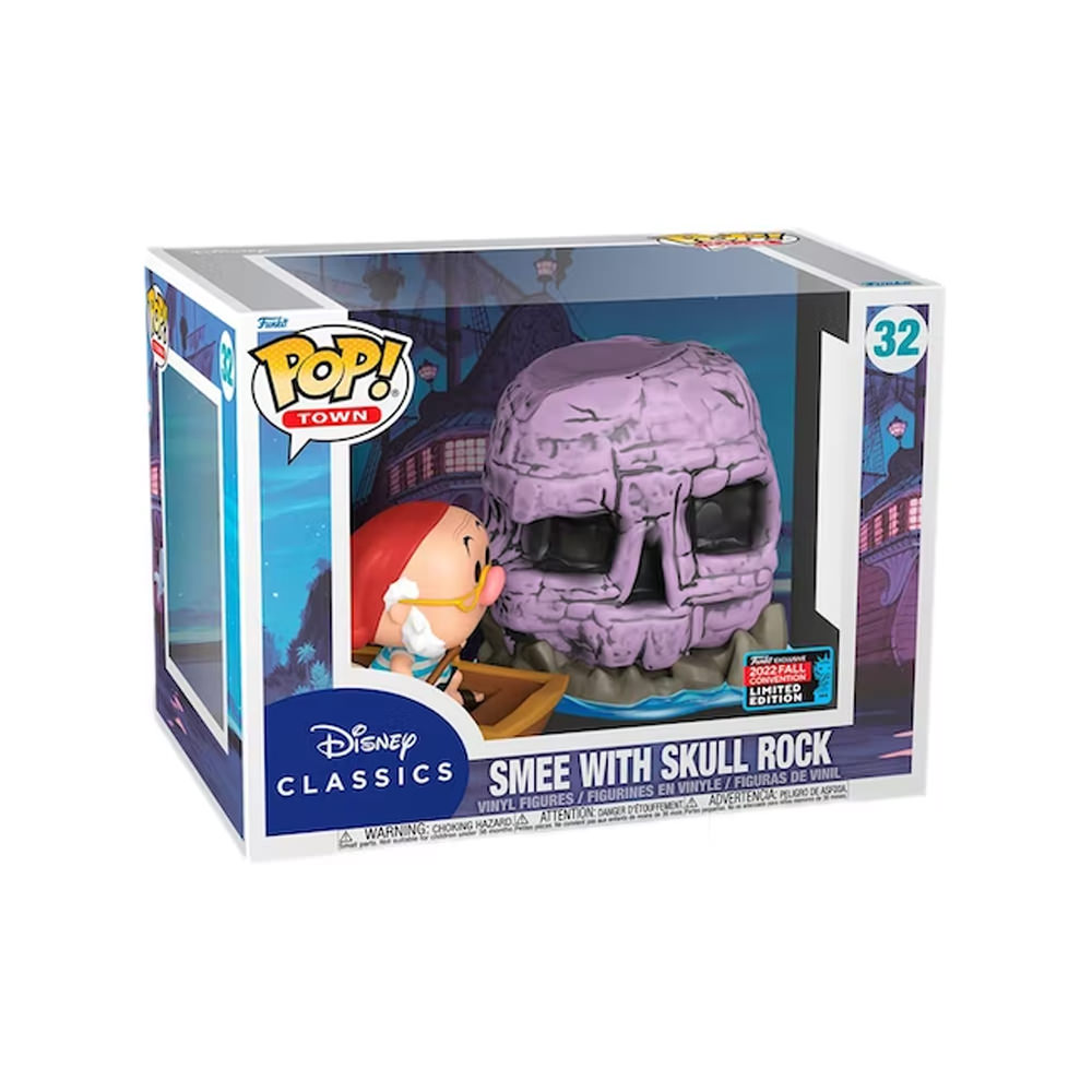 Funko Pop! Town Disney Classics Peter Pan Smee with Skull Rock 2022 ...