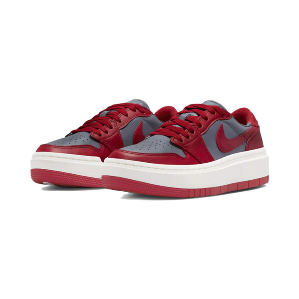 Jordan 1 Elevate Low Dark Grey Varsity Red (W)Jordan 1 Elevate Low Dark ...