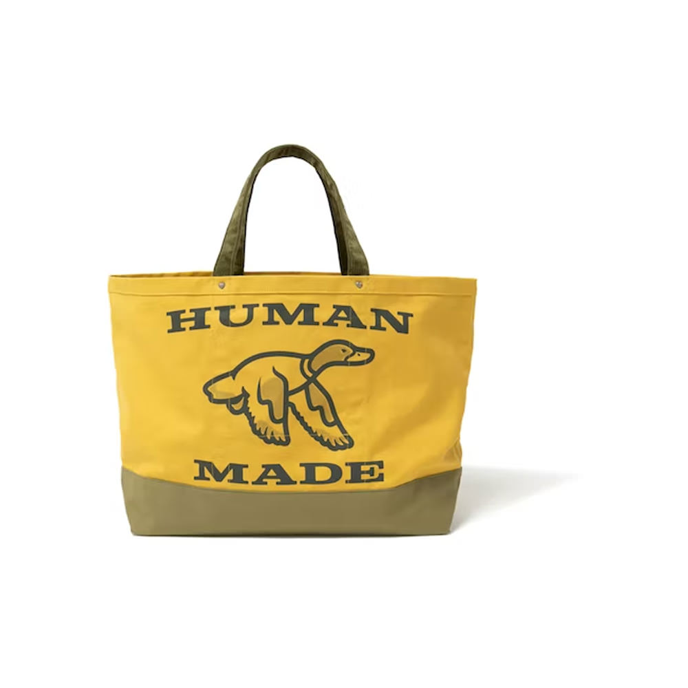 Human Made Large Tote Bag YellowHuman Made Large Tote Bag Yellow - OFour