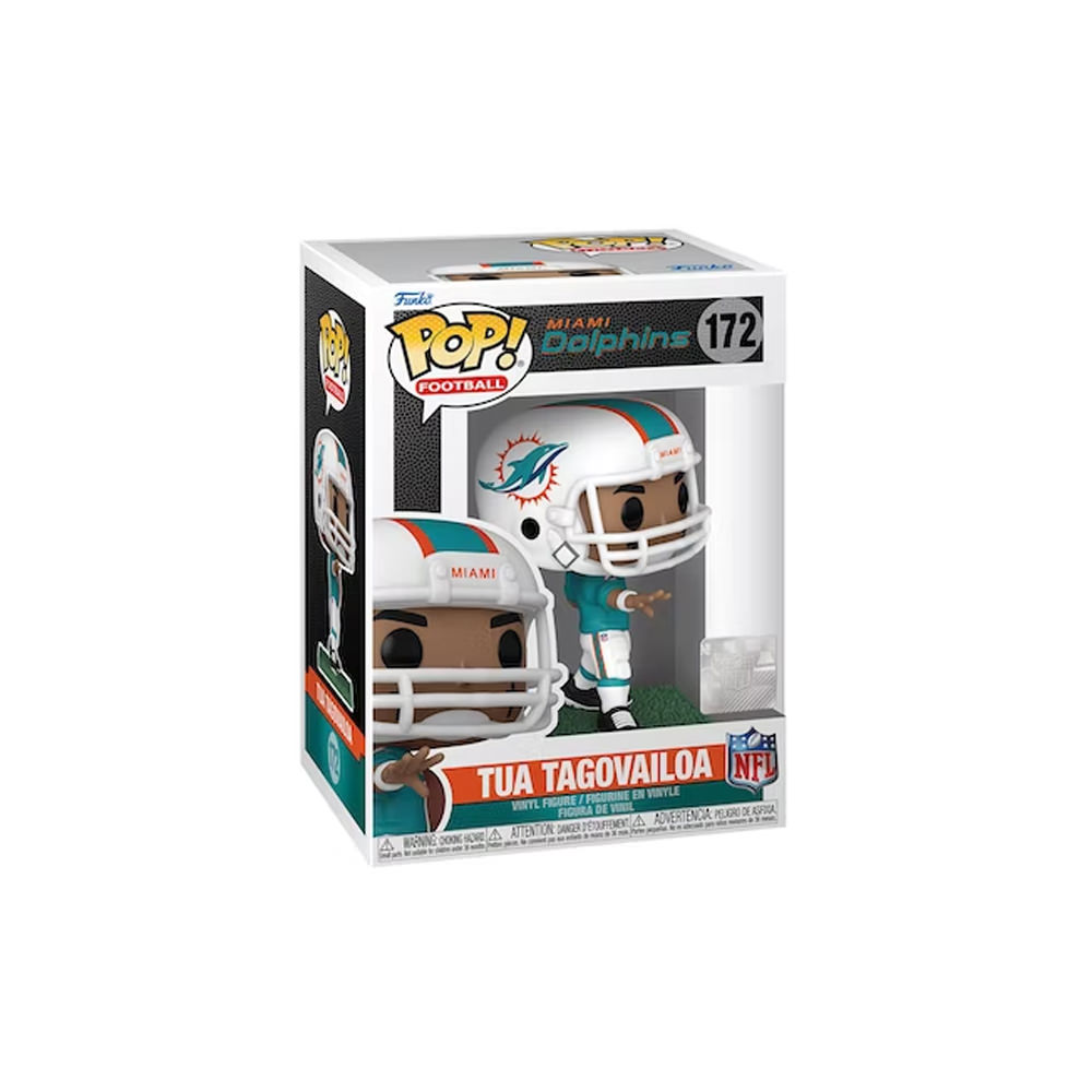 Funko Pop! Football NFL Miami Dolphins Tua Tagovailoa Figure #172Funko ...