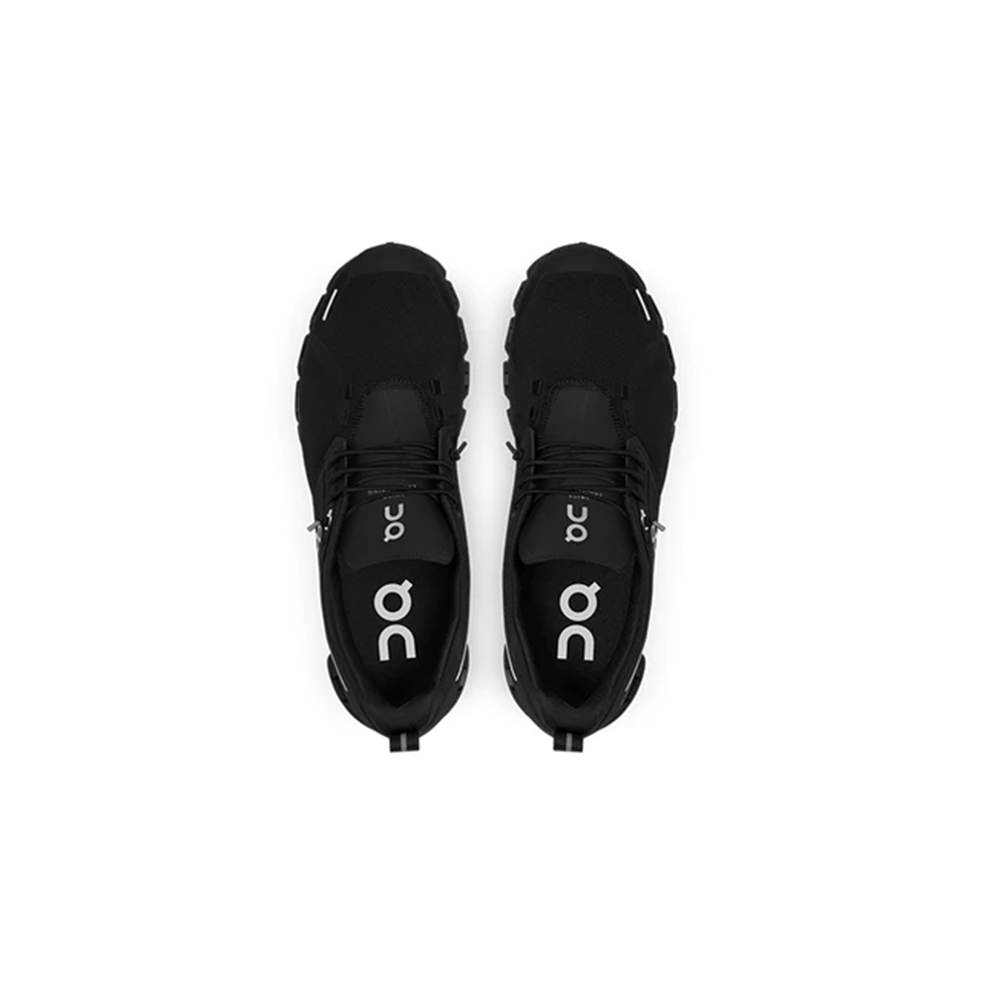 On Running Cloud 5 Waterproof All BlackOn Running Cloud 5 Waterproof ...