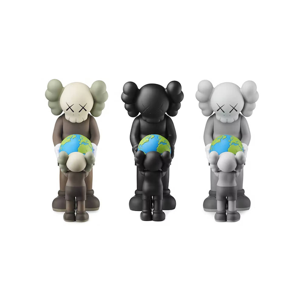 KAWS THE PROMISE Vinyl Figure Set Brown/Black/GreyKAWS THE PROMISE ...