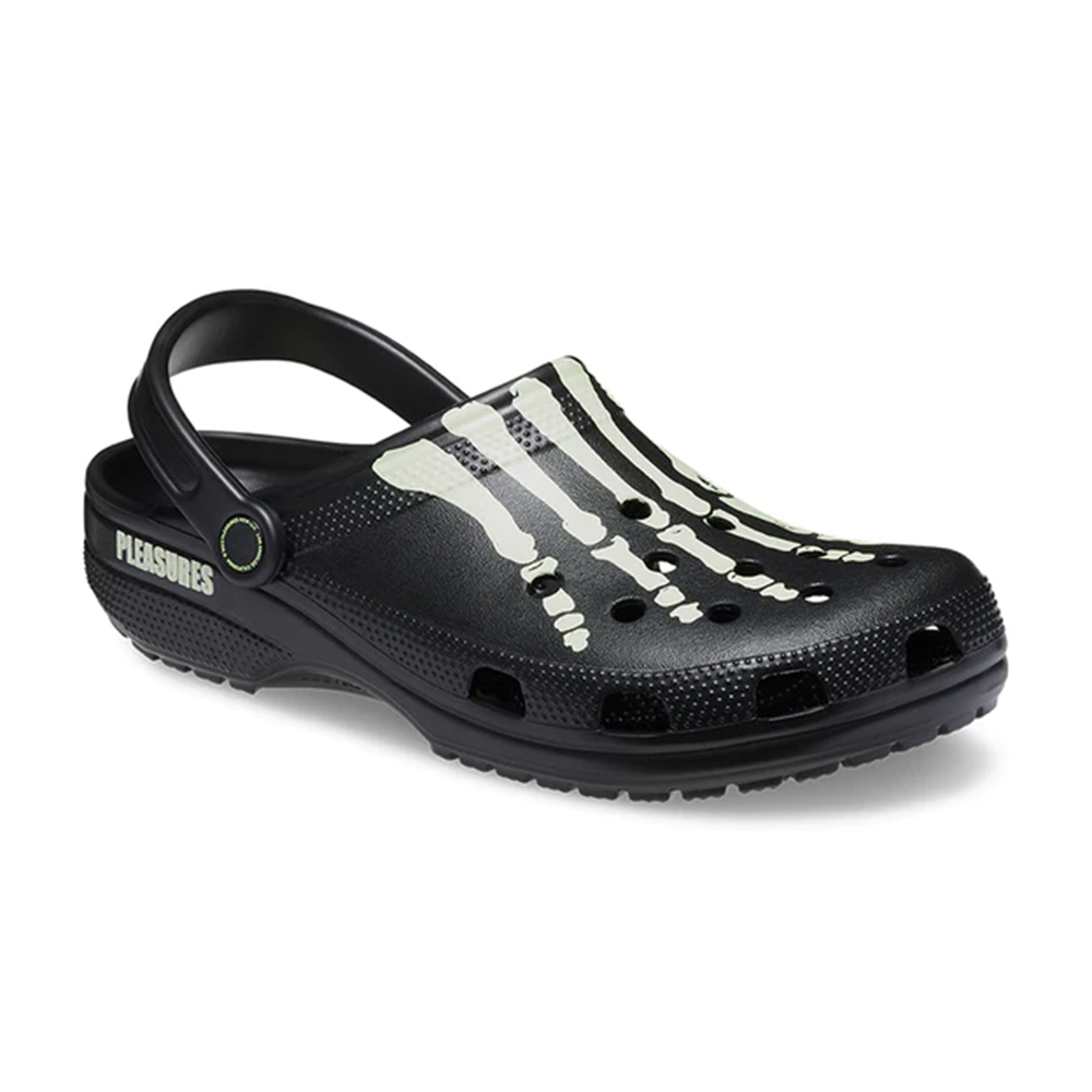 Crocs Classic Clog Pleasures Skeleton Black GlowCrocs Classic Clog ...