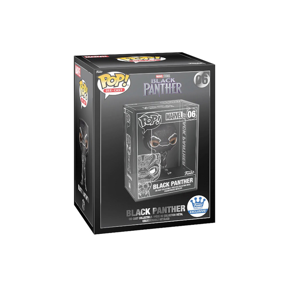Funko Pop! Die-Cast Marvel Studios Black Panther Funko Shop Exclusive ... Funko Pop! Die-Cast Marvel Studios Black Panther Funko Shop Exclusive ...