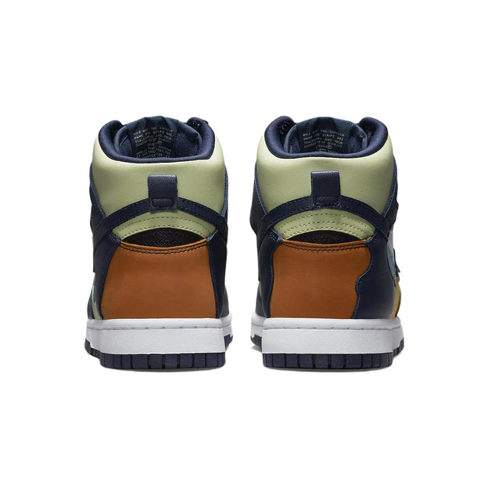 Nike Dunk High See Through Pistachio Midnight Navy (W)Nike Dunk High ...