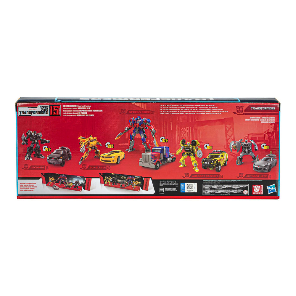 Hasbro Transformers Studio Series Transformers Movie 1 15th Anniversary ...