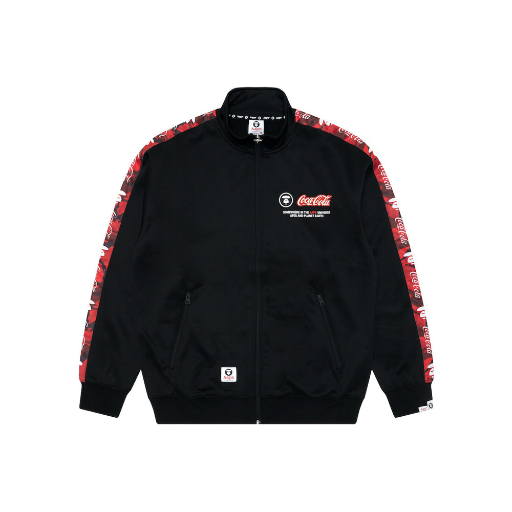 AAPE x Coca-Cola Logo Zip-Up Jacket Coca ColaAAPE x Coca-Cola Logo Zip ...