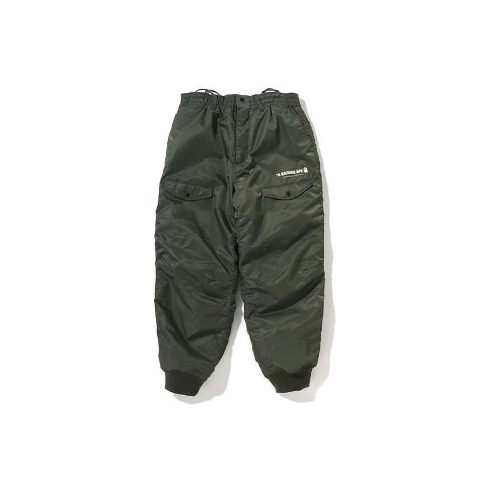 BAPE Puffy Flight Pants Olive DrabBAPE Puffy Flight Pants Olive Drab ...