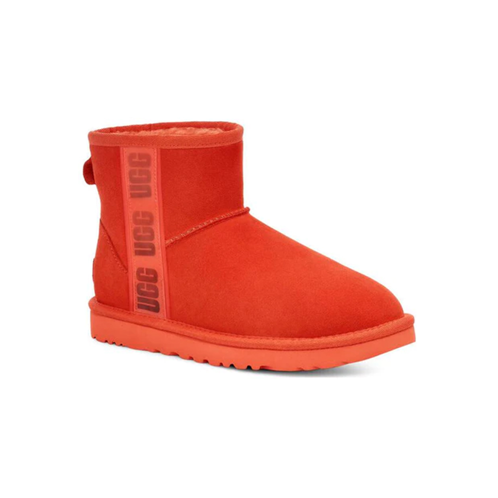 UGG Classic Mini II Boot Side Logo Hazard Orange (W)UGG Classic Mini II ...