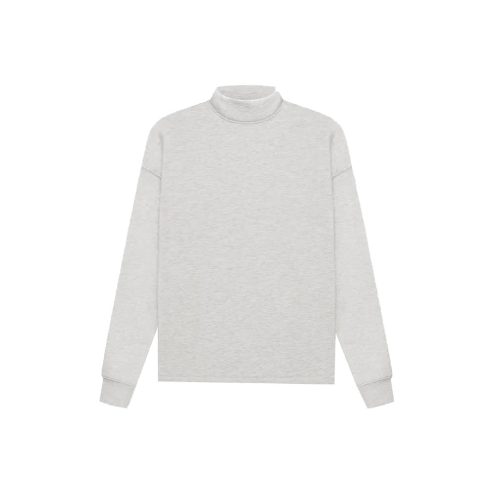 Fear of God Essentials Relaxed Mockneck Light OatmealFear of God ...
